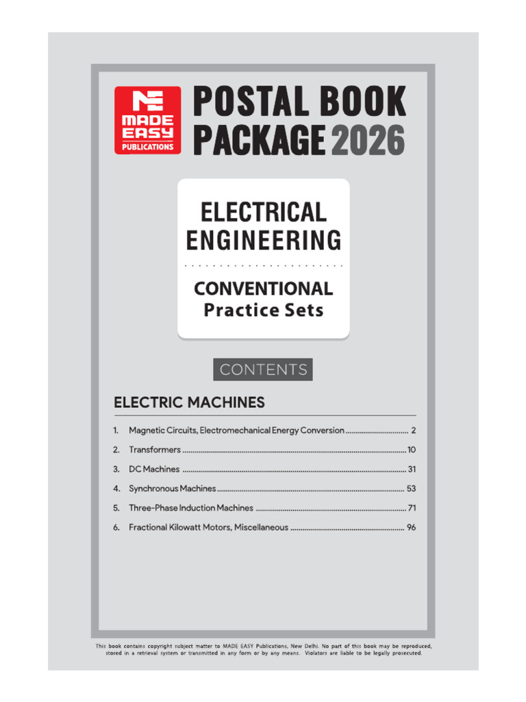 Electric Machines | PDF