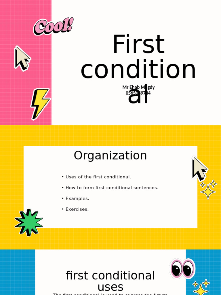 First Conditional Presentation | PDF | Verb | Language Mechanics