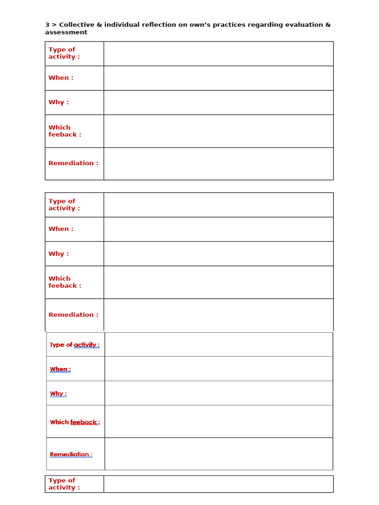 Template Assessment Activity (1) | PDF