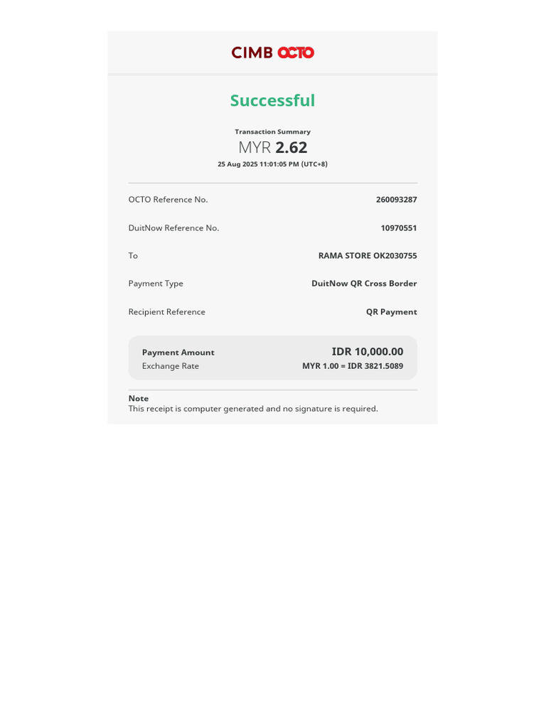 Cimb Octo My-260093287 | PDF
