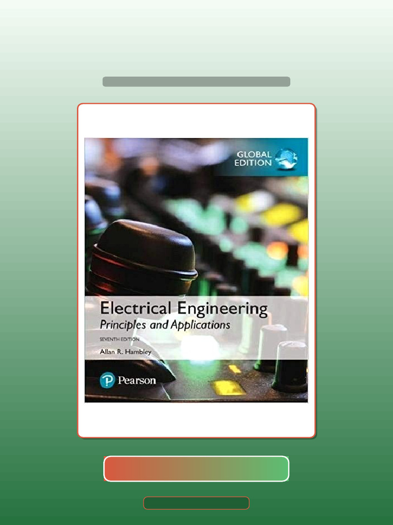 Electrical Engineering Principles Applications 7th Global Edition Get It Now | PDF | Engineering ...