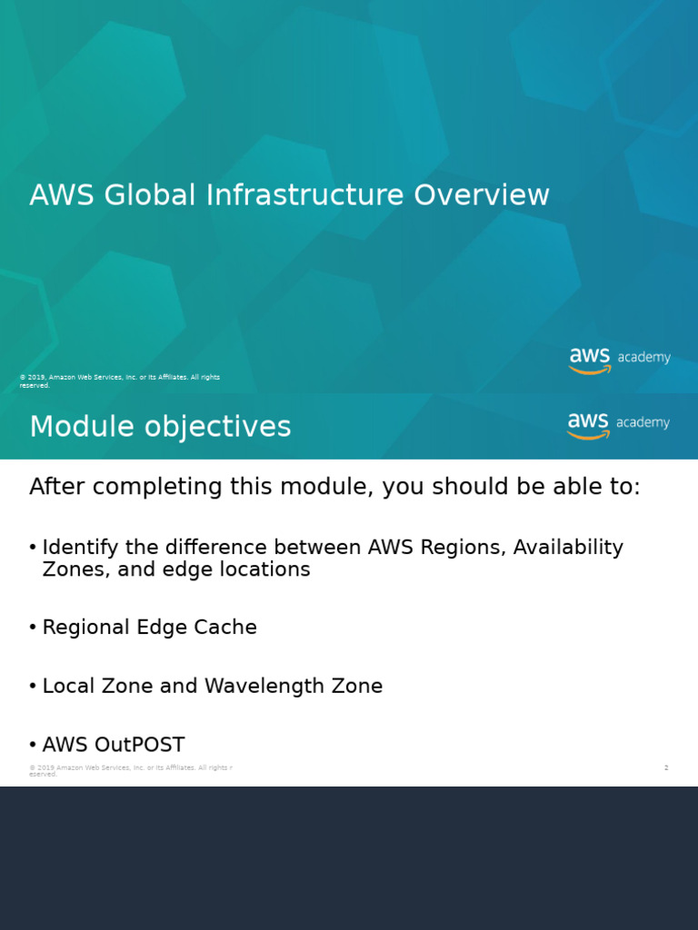 AWS Global Infrastructure Explained | PDF | Amazon Web Services | Data ...