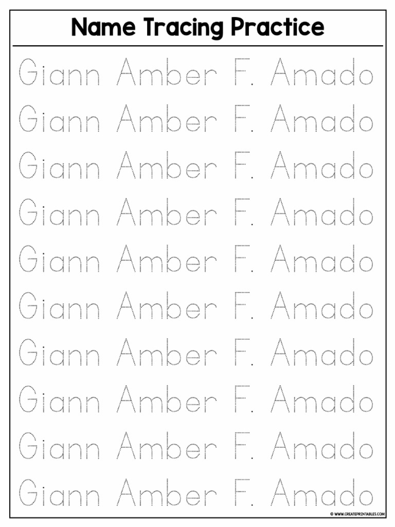 Amber Name Trace | PDF