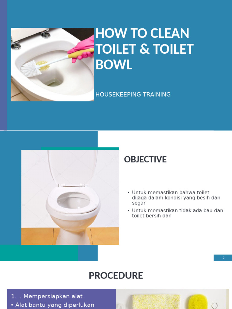 How To Clean Toilet & Toilet Bowl | PDF