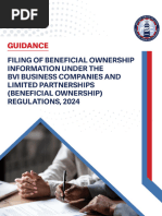 SSM Guidelines on Beneficial Ownership | PDF | Partnership | Ownership
