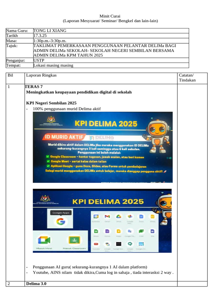 Minit Curai Sej | PDF