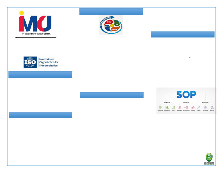 Campaign ISO 9001, IsO 45001, Prosedur & Intruksi Kerja | PDF