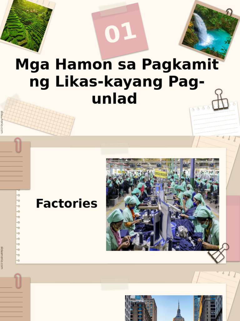 Mga Hamon sa Pagkamit ng likas kayang pag-unlad | PDF