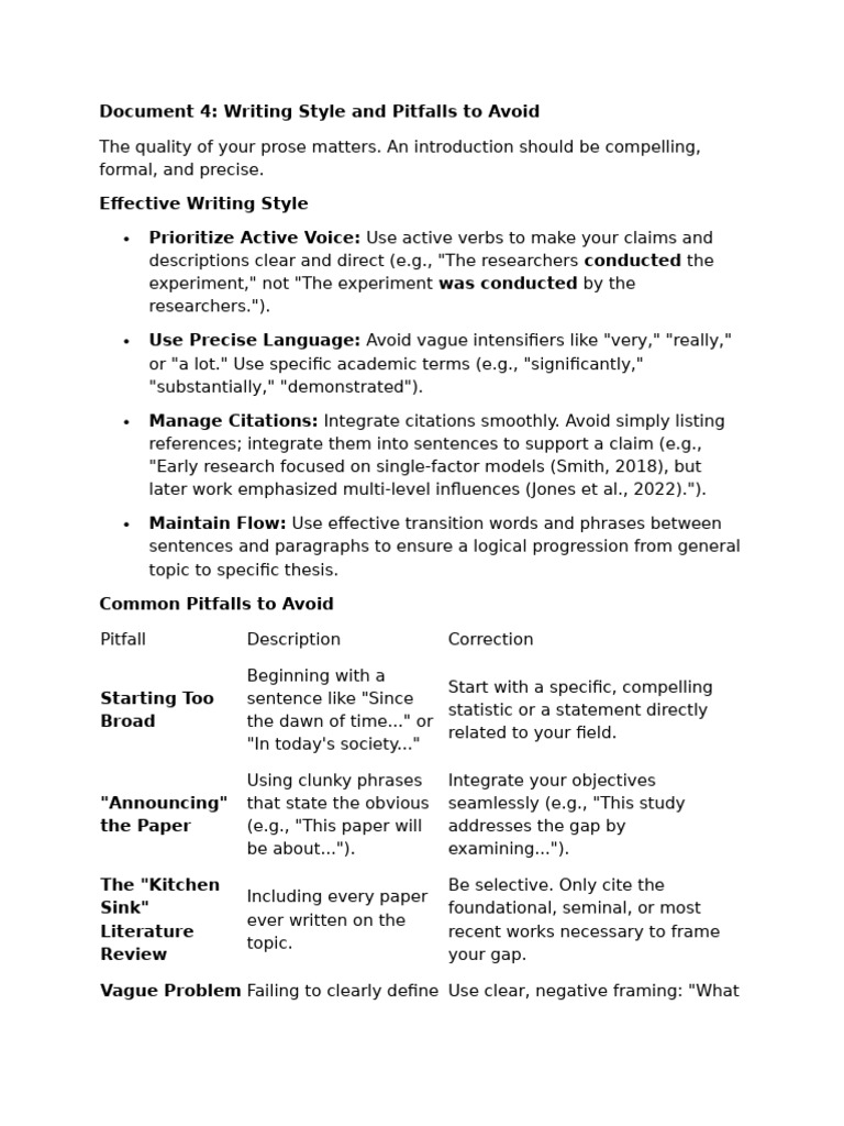 Effective Writing Style Tips | PDF | Citation | Sentence (Linguistics)