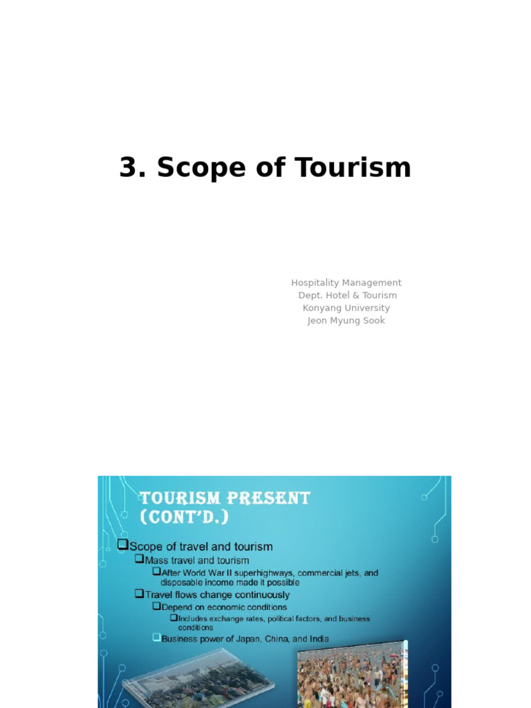 3 +Scope+of+Tourism | PDF