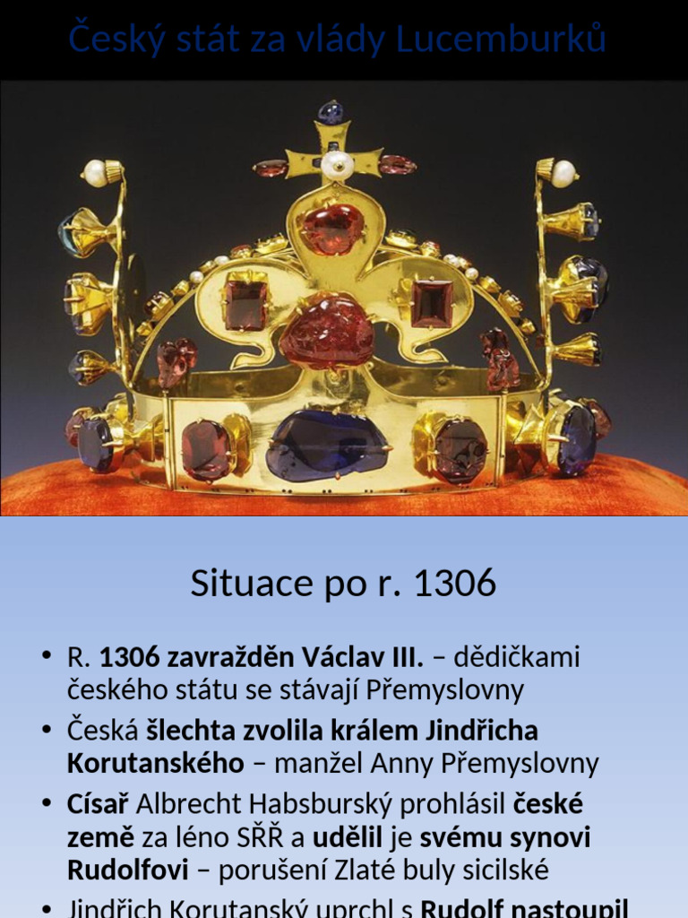 Cesky Stat Za Vlady Lucemburku | PDF