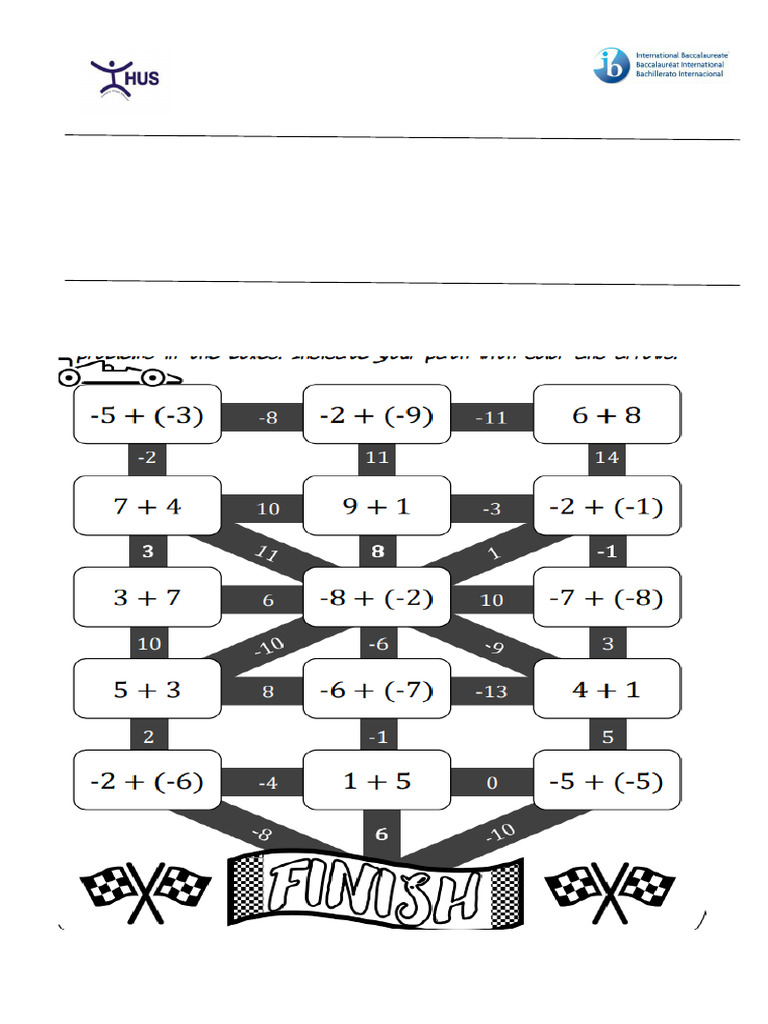 MYP 1 Math Worksheet | PDF