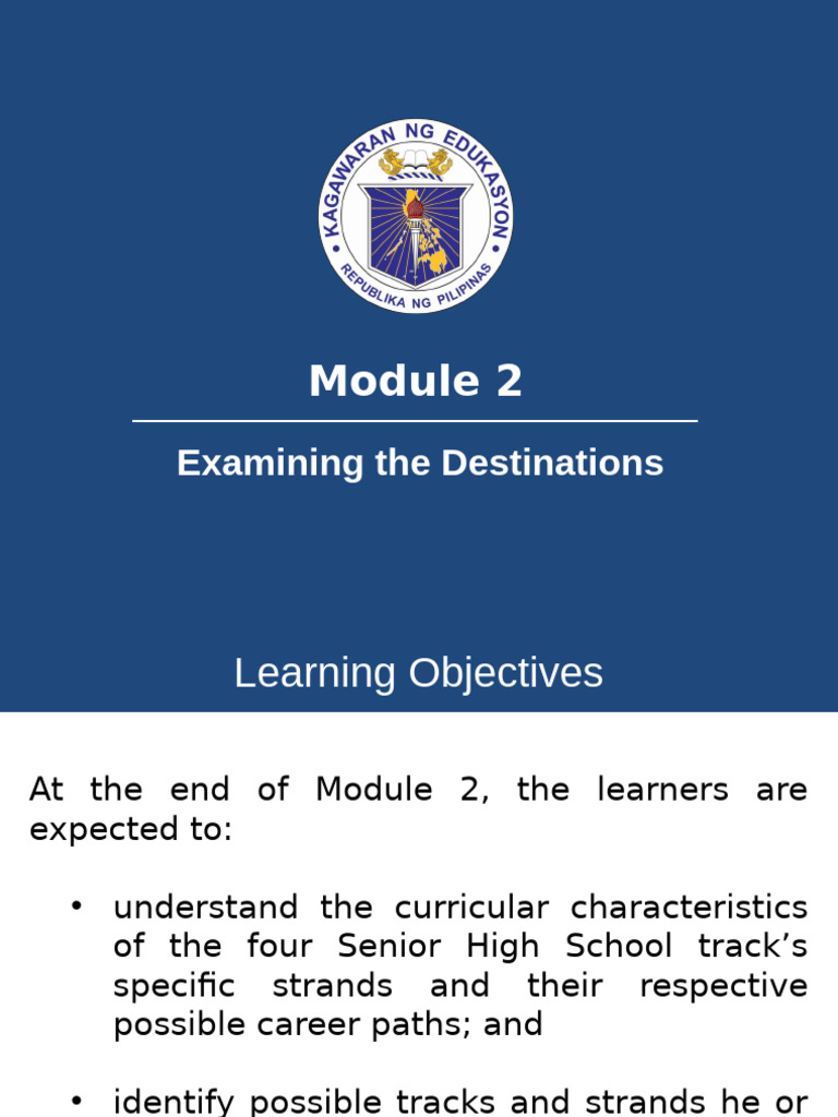 Module 2 Intro To SHS | PDF | School Voucher | Vocational Education