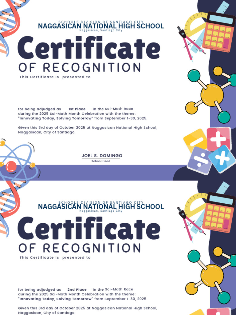 SciMath Awards 2024 | PDF