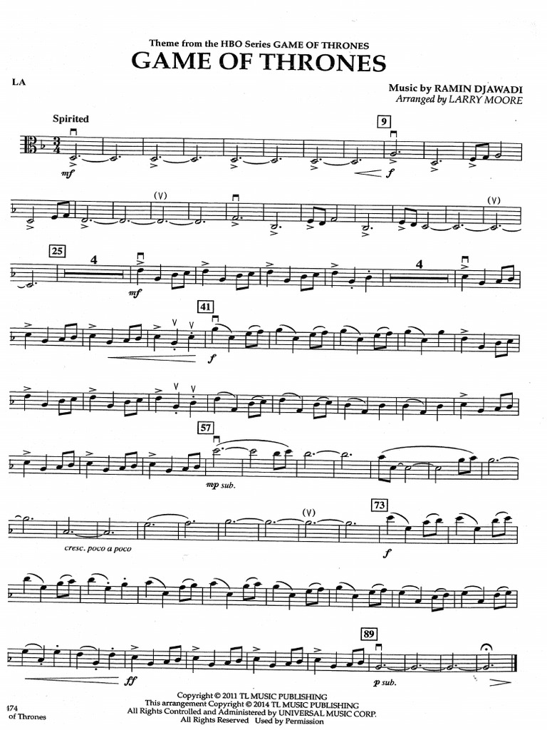 Juego de Tronos - Viola | PDF