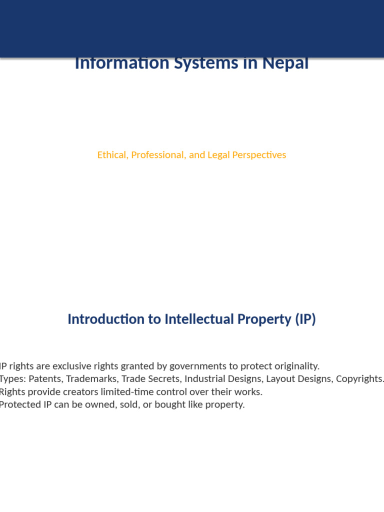 Redesigned IPR Presentation | PDF