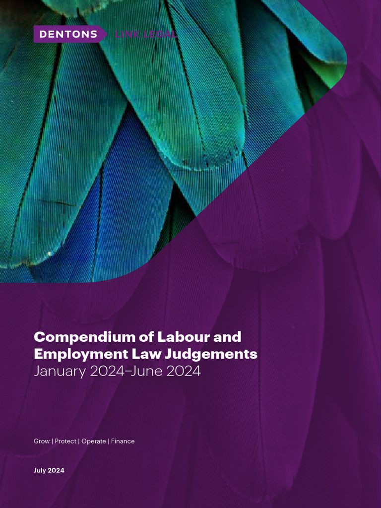 Labour Law Judgements: Jan-Jun 2024 | PDF | Employment | Supreme Court ...