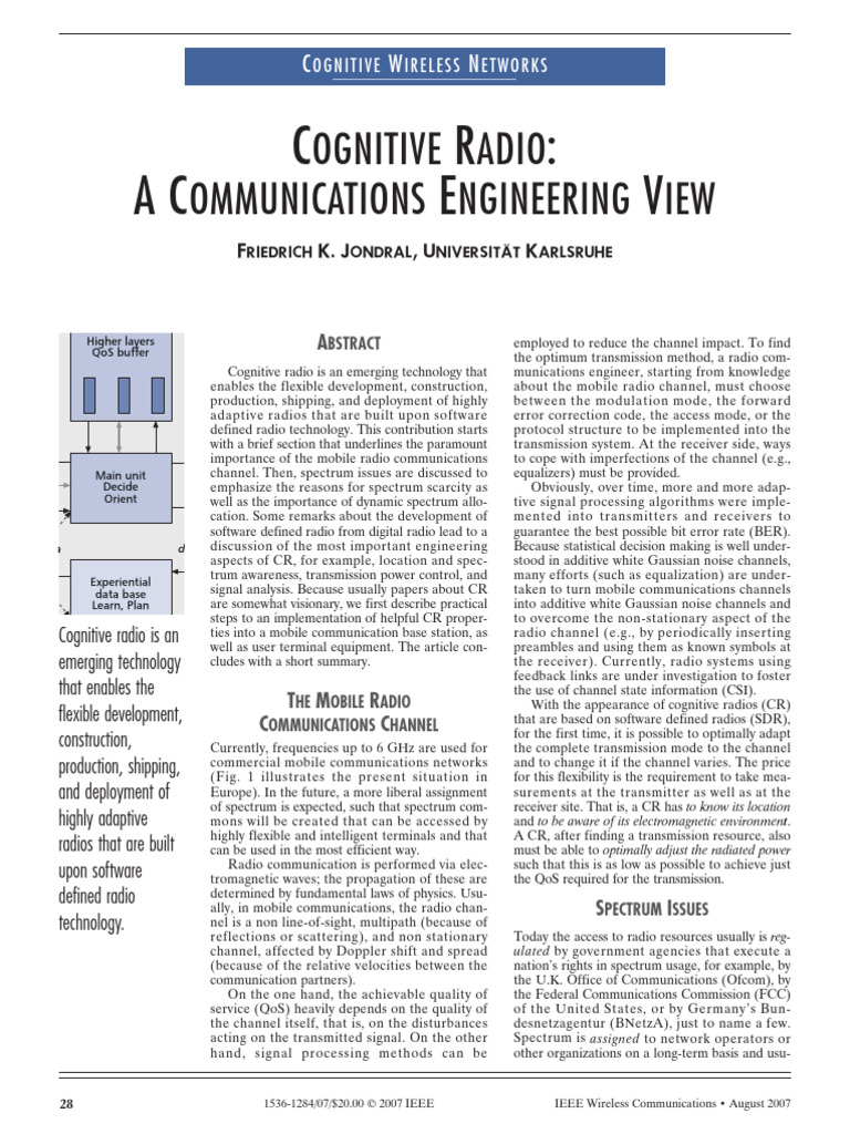 Mobile Radio Communications Overview | PDF | Radio | Mimo
