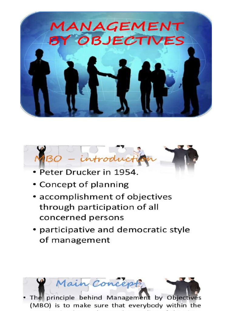 Management by Objectives | PDF