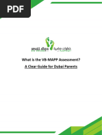 VB-MAPP Assessment Interpretation Guide | PDF | Individualized ...