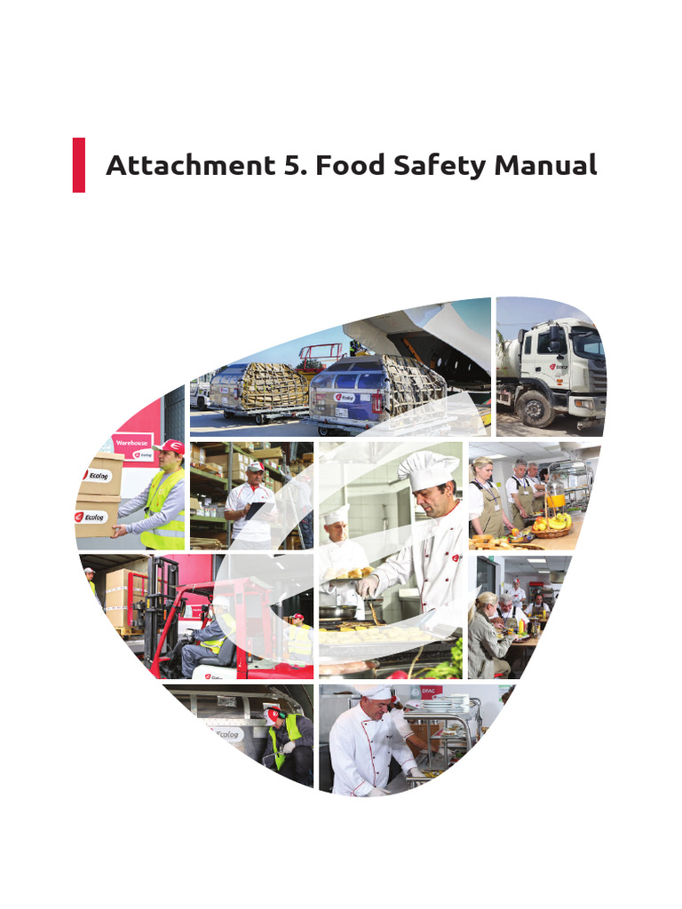 Attachment 5. Food Safety Manual | PDF | Risk | Safety