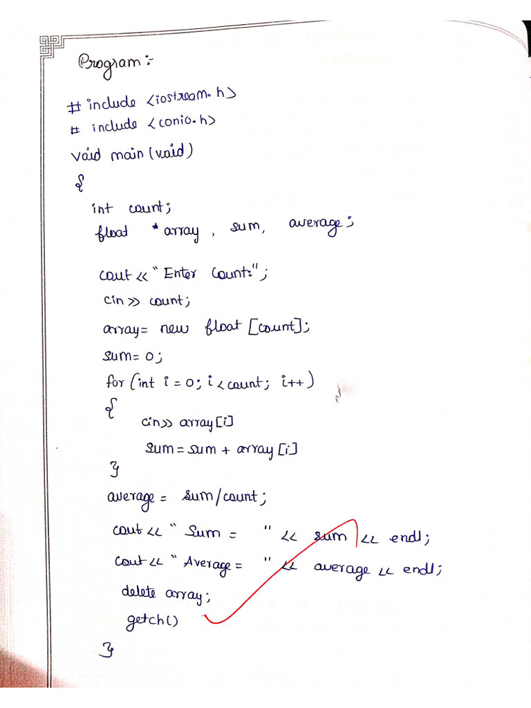 Sum and Average of 5 Real Numbers | PDF