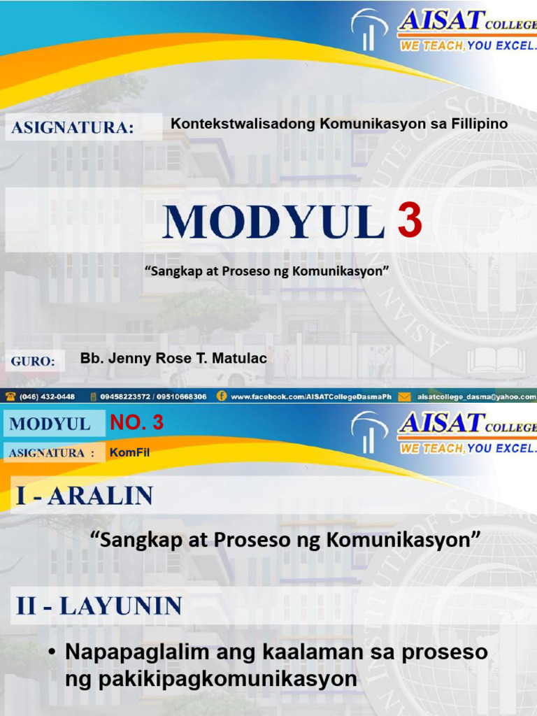 JTM Module3 Ge13 Fil1 | PDF