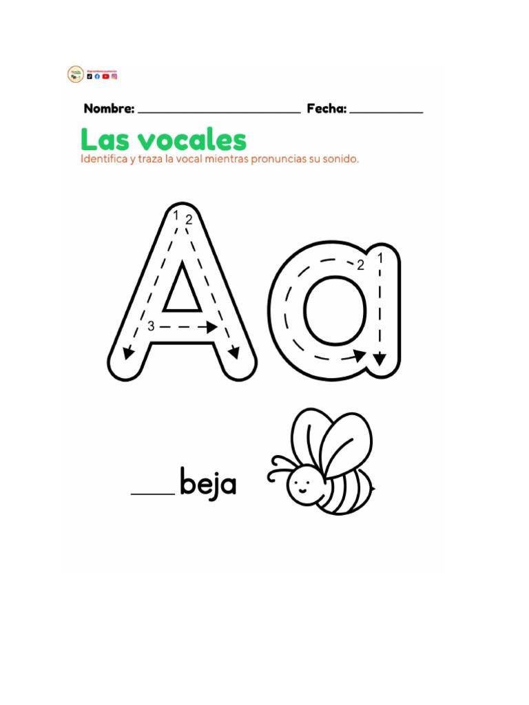 Las Vocales 2 | PDF