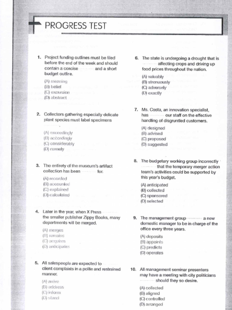 TOEIC Training Reading Comprehension 860-21-37 | PDF