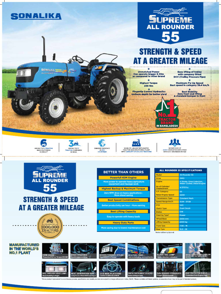 All Rounder 55 Leaflet | PDF