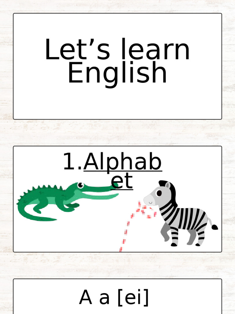 English Alphabet | PDF
