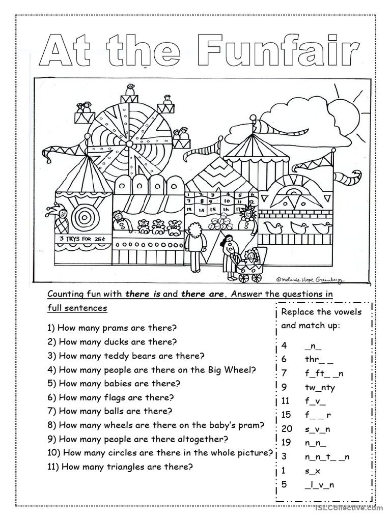 Funfair Counting and Colouring | PDF