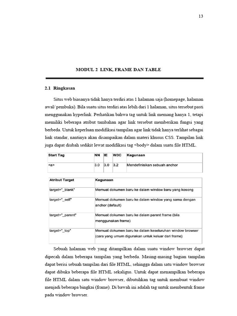 Modul Web Desain - 2 | PDF