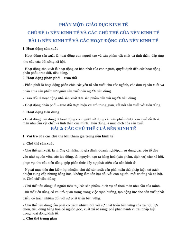 GDKTPL k10 de Cuong Ly Thuyet Hk1 1112202310 | PDF