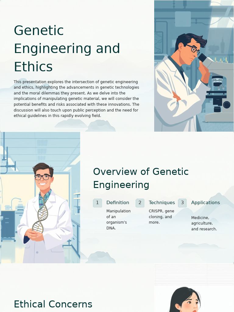 Genetic Engineering and Ethics | PDF