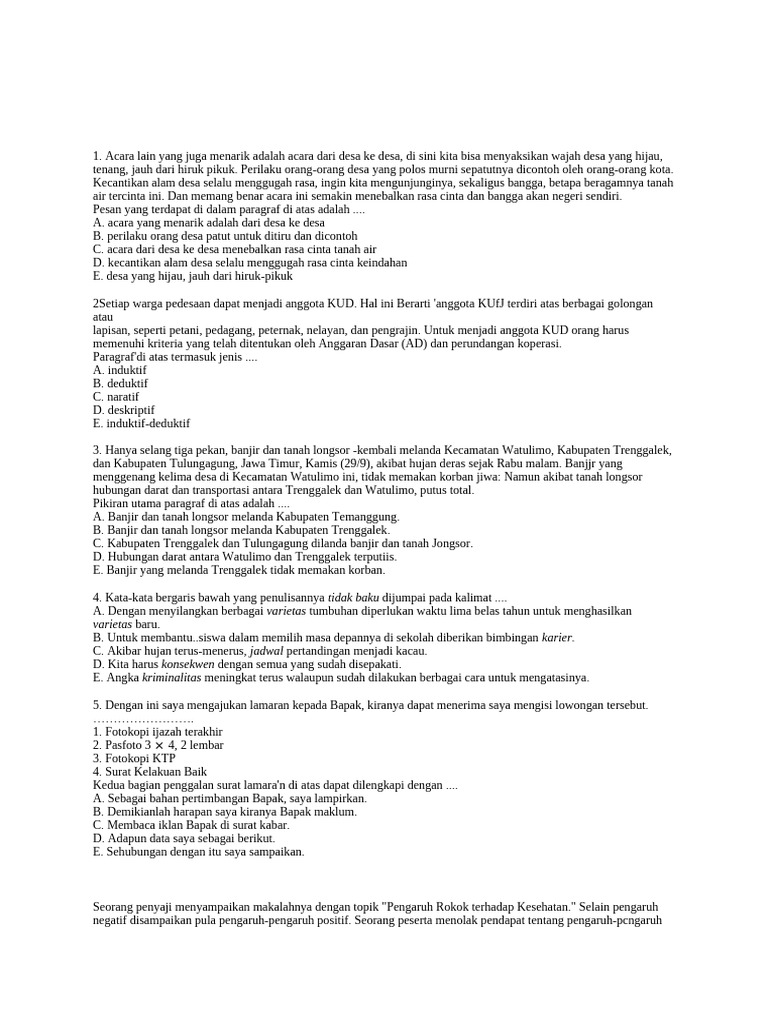 Soal Kls 12 | PDF