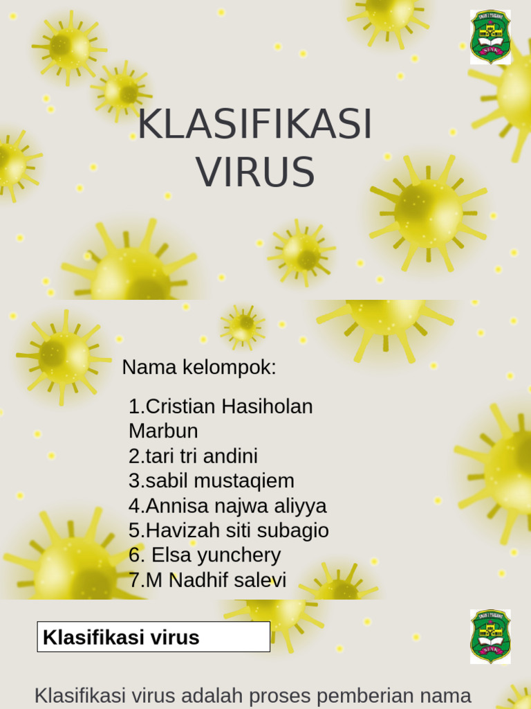 Klasifikasi Virus: Panduan Lengkap | PDF