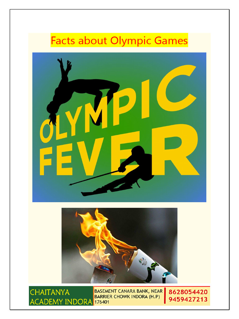 Facts About Olympic Games | PDF
