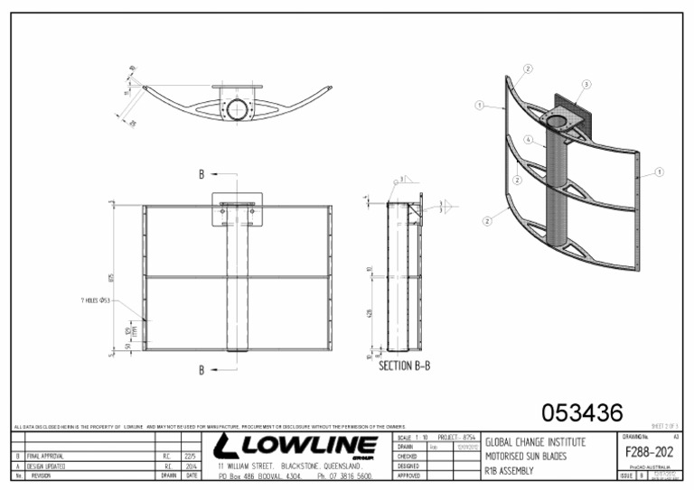 F228-202 Motorised Sun Blades R1B | PDF