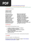 Achamanam | PDF | Hand | Indian Religions