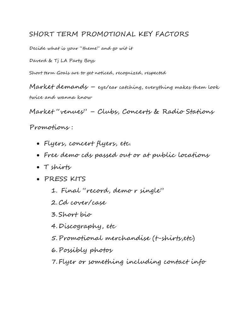 Promo Plan | PDF