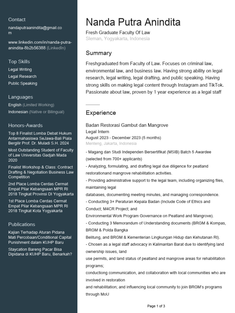 Profile | PDF | Justice | Crime & Violence