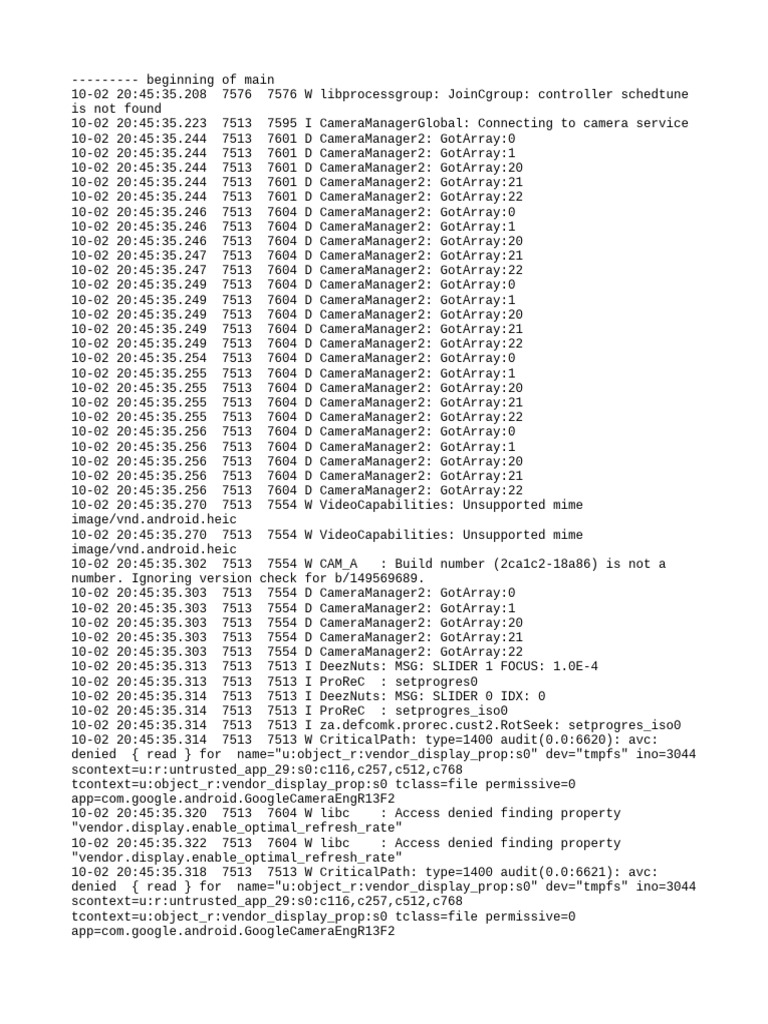 Log Cat 1759418135182 | PDF | Computer Programming | Computer Engineering