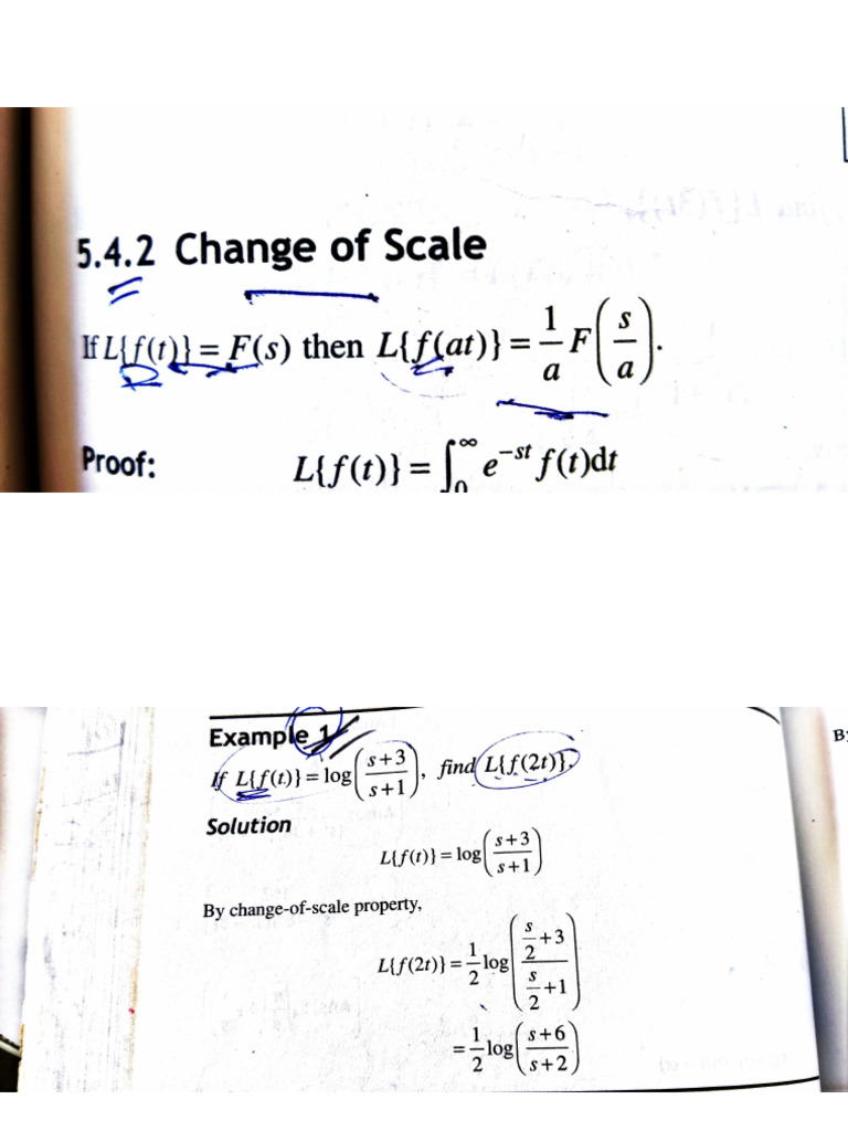 Change of Scale - Math3 | PDF