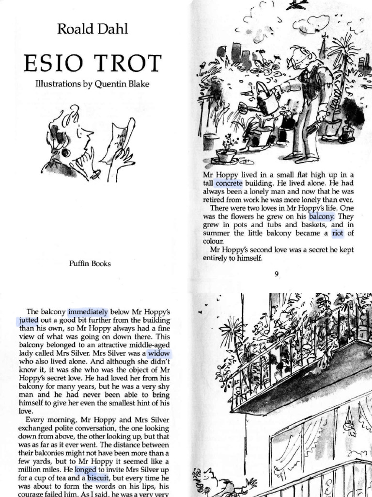 Roald - Dahl Esio Trot | PDF