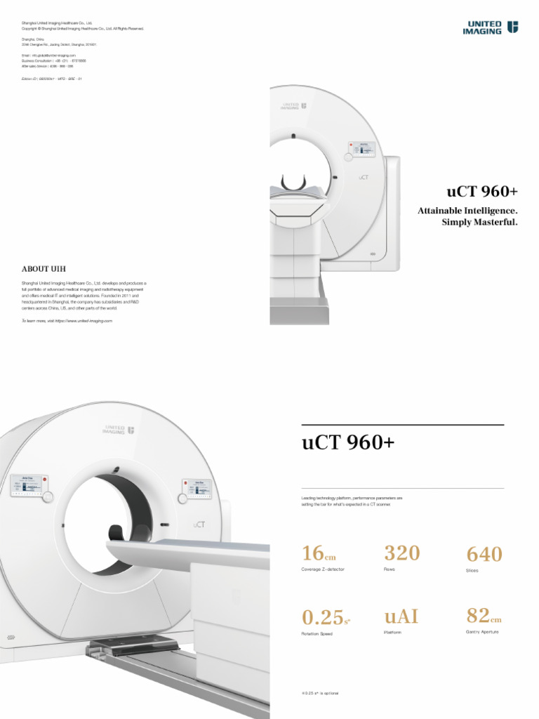 uCT 960+ | PDF