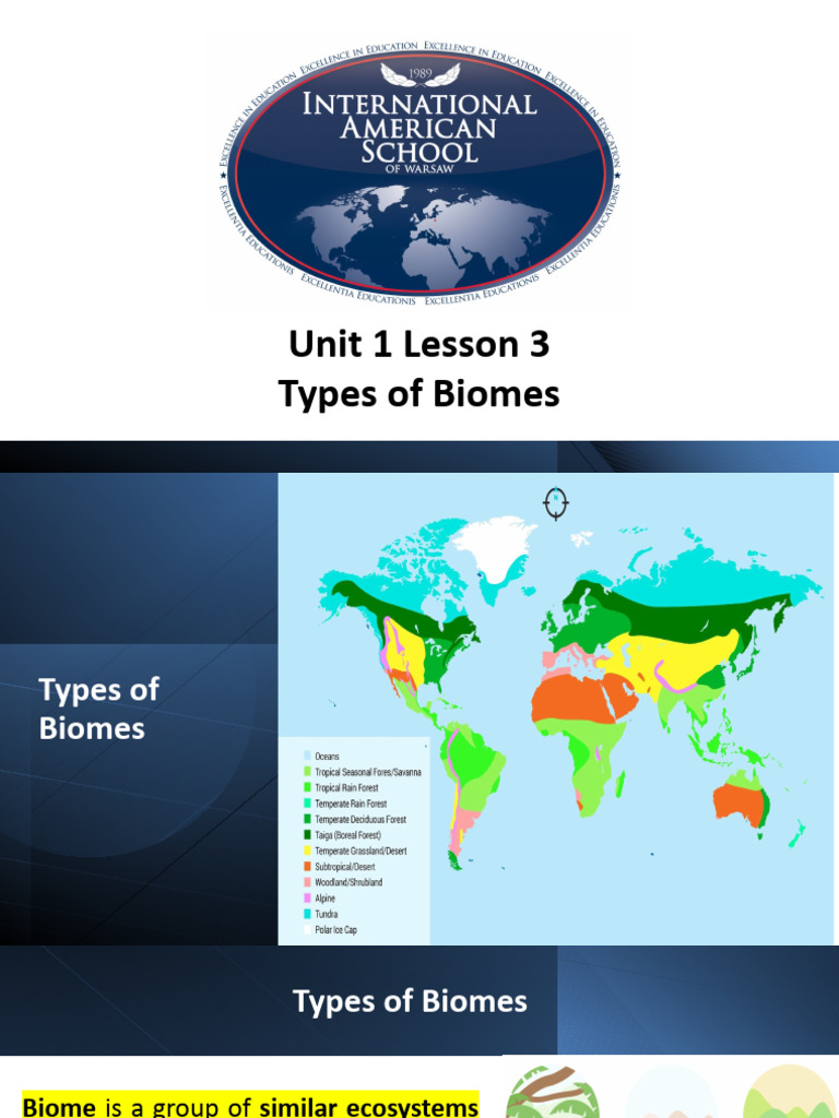 Unit 1.3 Types of Biomes | PDF | Forests | Rainforest