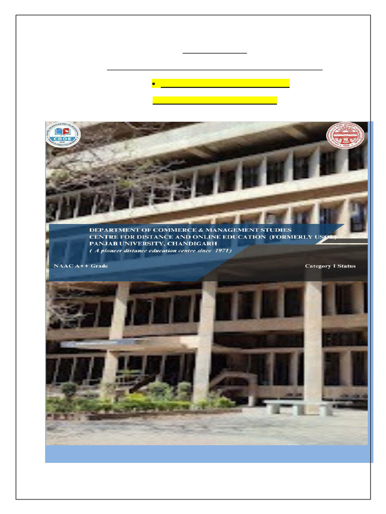 Bcom NEP Introductory | PDF | Academic Degree | Accounting