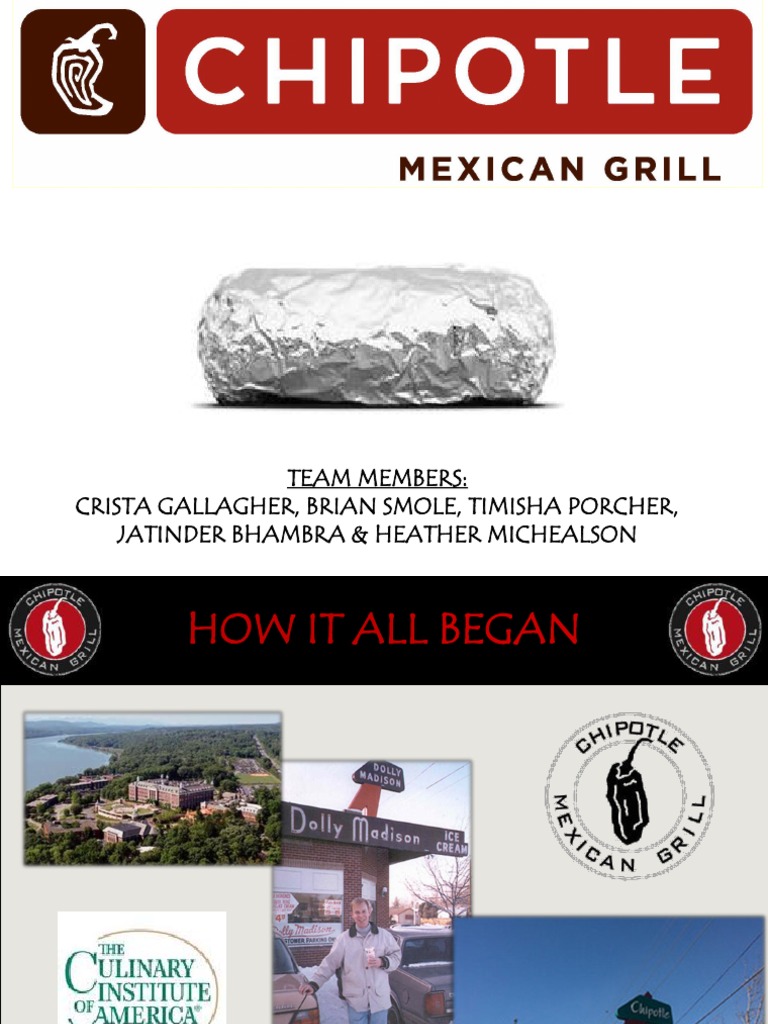 Chipotle PPT FINAL Revised | Download Free PDF | Chipotle Mexican Grill ...
