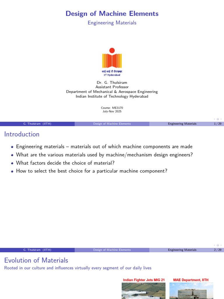 Machine Elements and Engineering Materials | PDF | Steel | Fracture